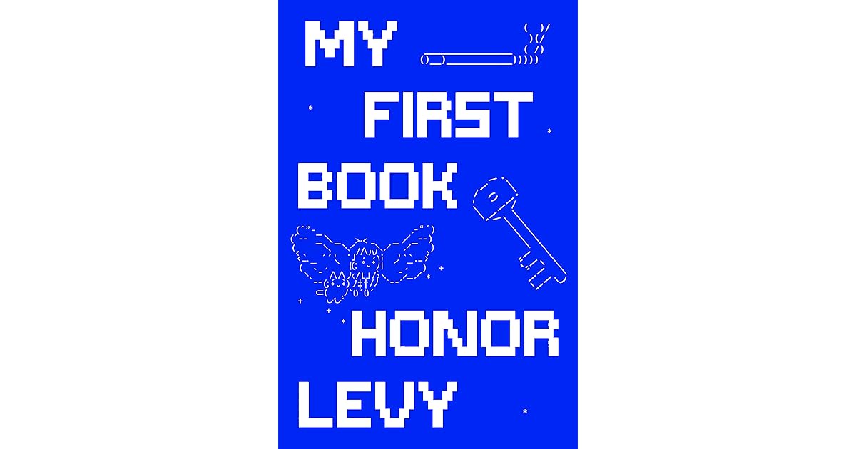 Book giveaway for My First Book by Honor Levy Feb 03-Feb 17, 2024
