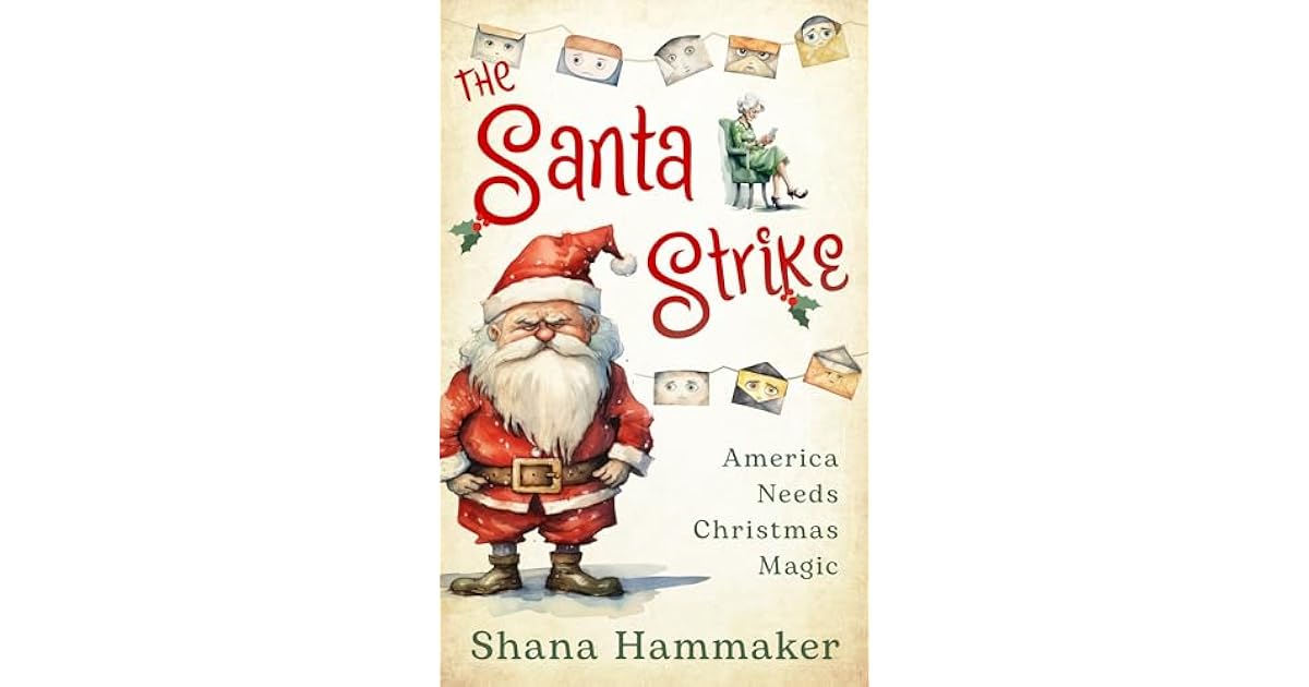 Book giveaway for The Santa Strike by Shana Hammaker Nov 11-Dec 11, 2023