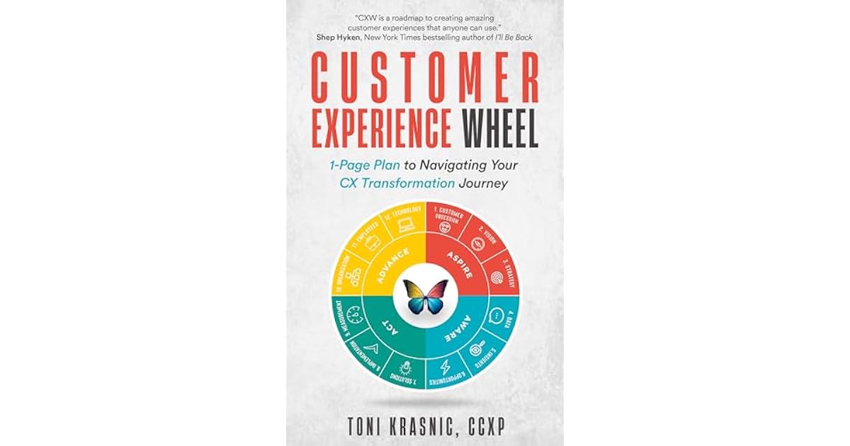 Book giveaway for Customer Experience Wheel: 1-Page Plan to Navigating ...