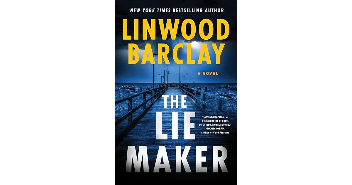 Book giveaway for The Lie Maker by Linwood Barclay Mar 18-Apr 04, 2024