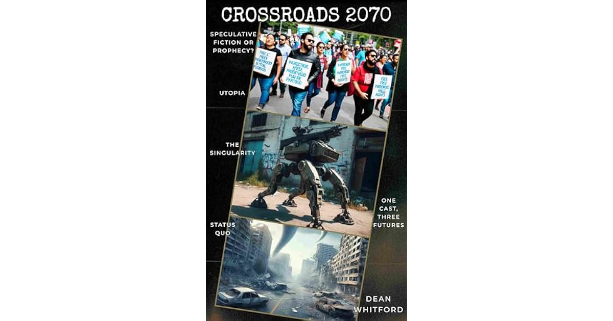 Book giveaway for Crossroads 2070: Humanity’s Choices Today Have Consequences — Experience Three ...