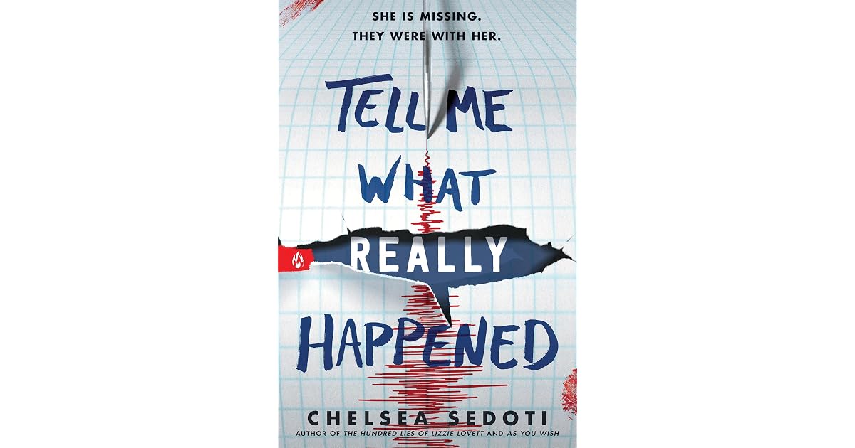 Book giveaway for Tell Me What Really Happened by Chelsea Sedoti Jan 01 ...