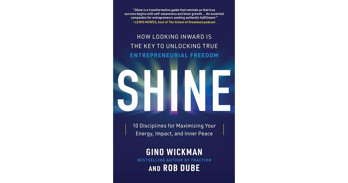 Book giveaway for Shine: How Looking Inward Is the Key to Unlocking ...