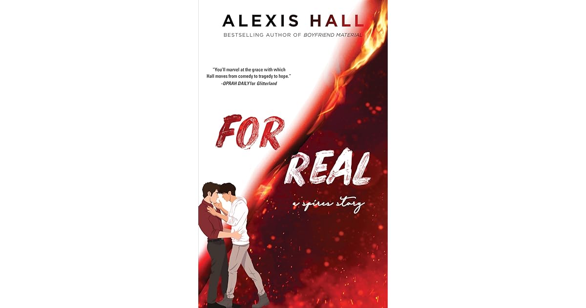 Book giveaway for For Real (Spires, #3) by Alexis Hall Apr 12-May 10, 2024
