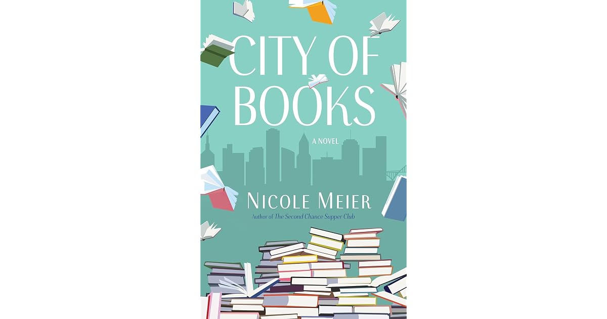Book giveaway for City of Books by Nicole Meier May 20-Jun 17, 2024