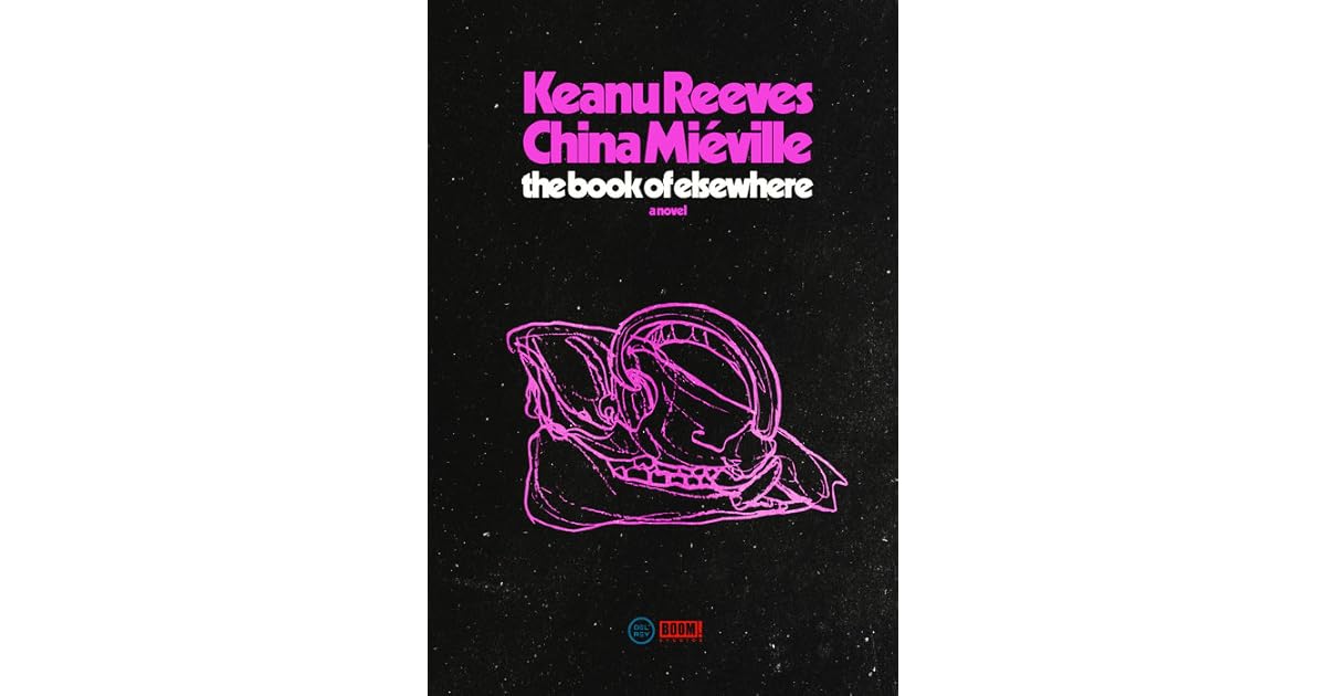 Book giveaway for The Book of Elsewhere by Keanu Reeves Aug 27-Sep 19, 2024