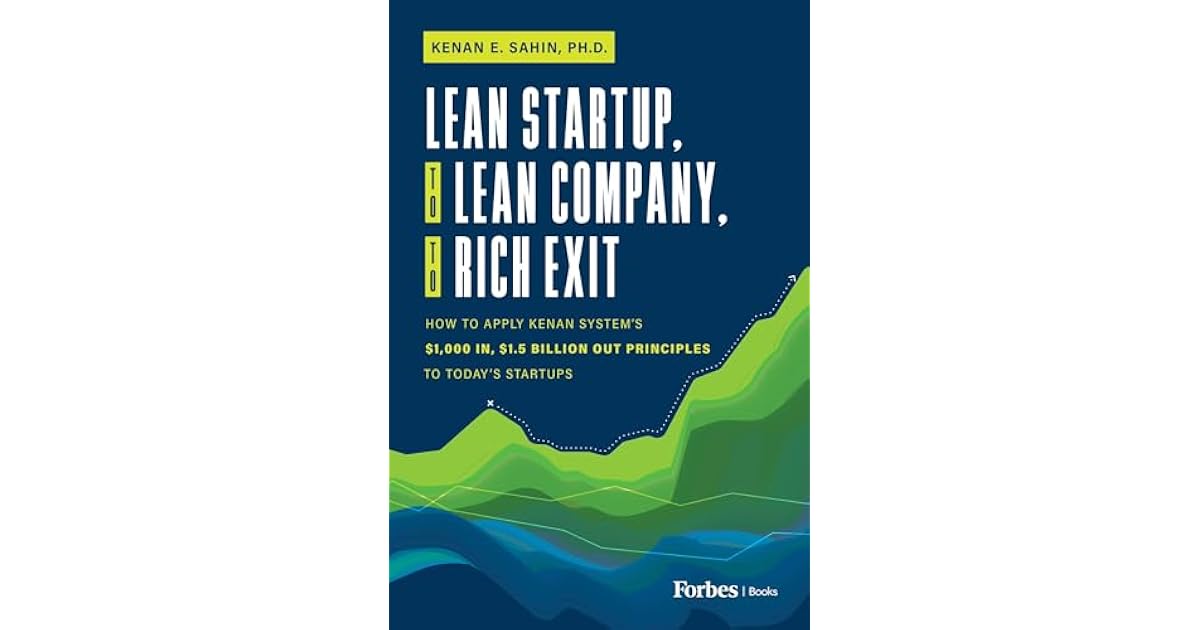 Book giveaway for Lean Startup, to Lean Company, to Rich Exit: How to ...