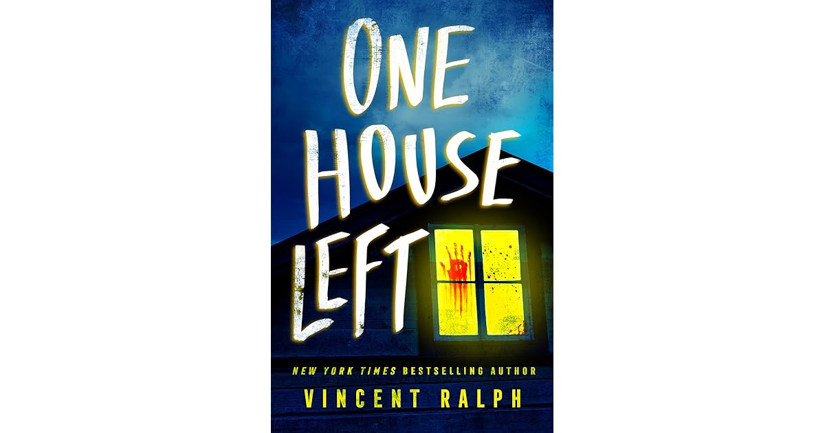 Book giveaway for One House Left by Vincent Ralph Jul 31-Aug 13, 2024