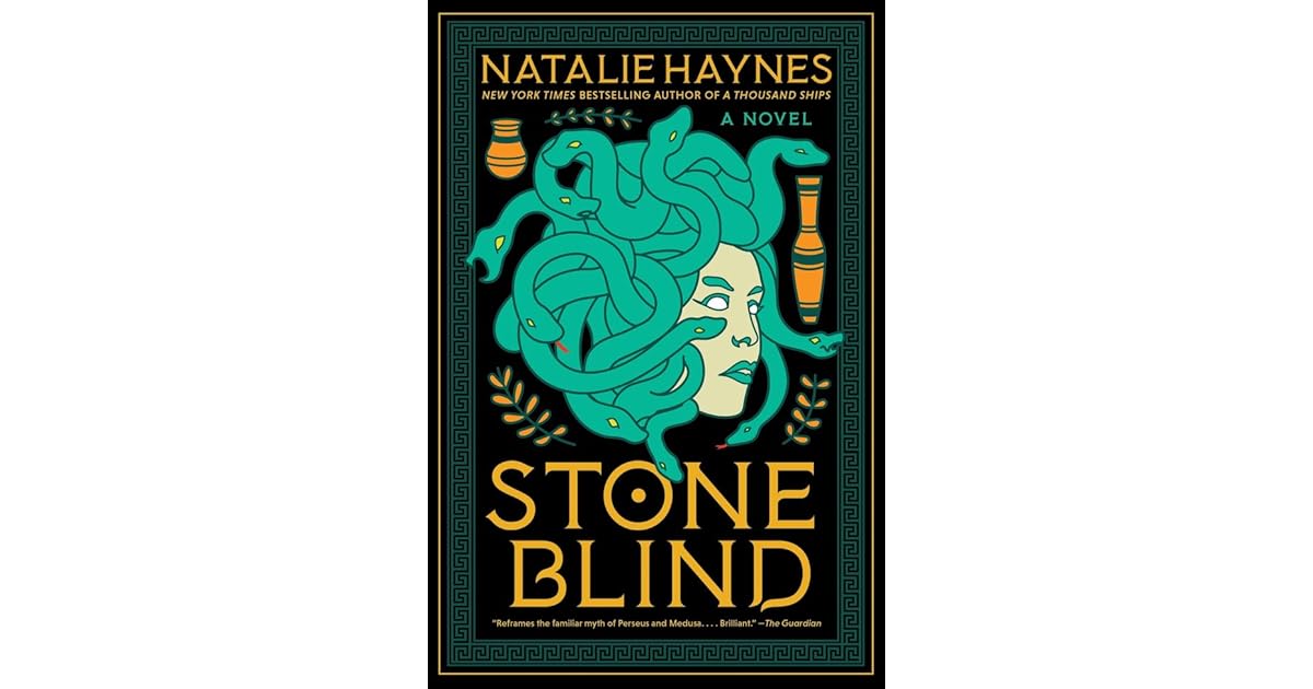Book giveaway for Stone Blind by Natalie Haynes Jan 28-Feb 20, 2024