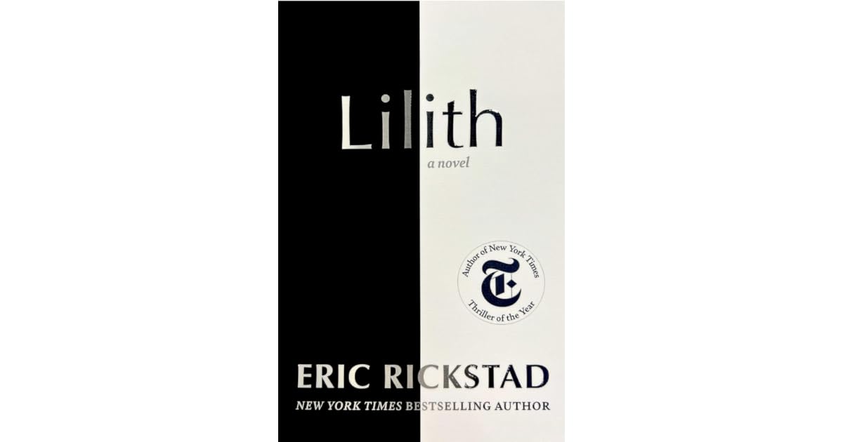Book giveaway for Lilith by Eric Rickstad Mar 22-Apr 21, 2024