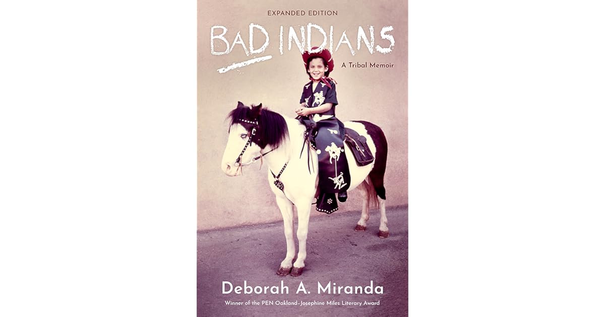 Book giveaway for Bad Indians: A Tribal Memoir by Deborah A. Miranda Feb 05-Mar 05, 2024