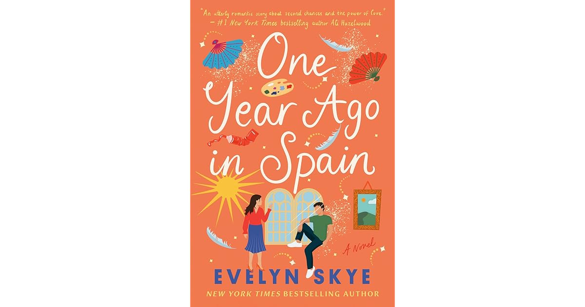 Book giveaway for One Year Ago in Spain by Evelyn Skye Aug 27-Sep 19, 2024