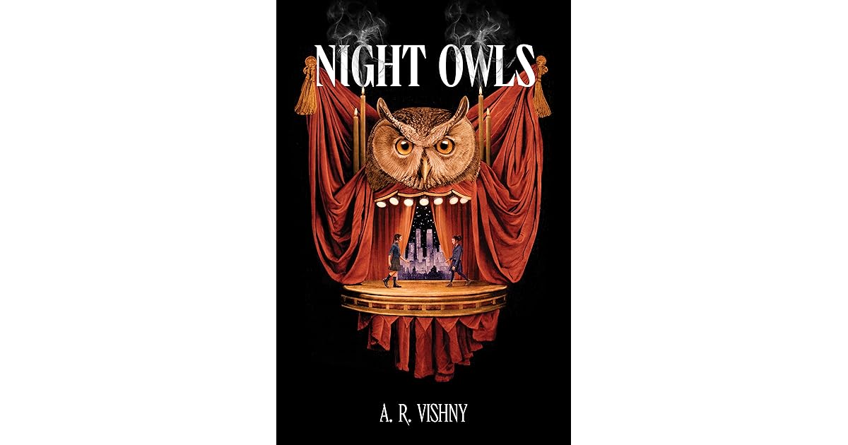 Book giveaway for Night Owls by A.R. Vishny Aug 19-Sep 16, 2024