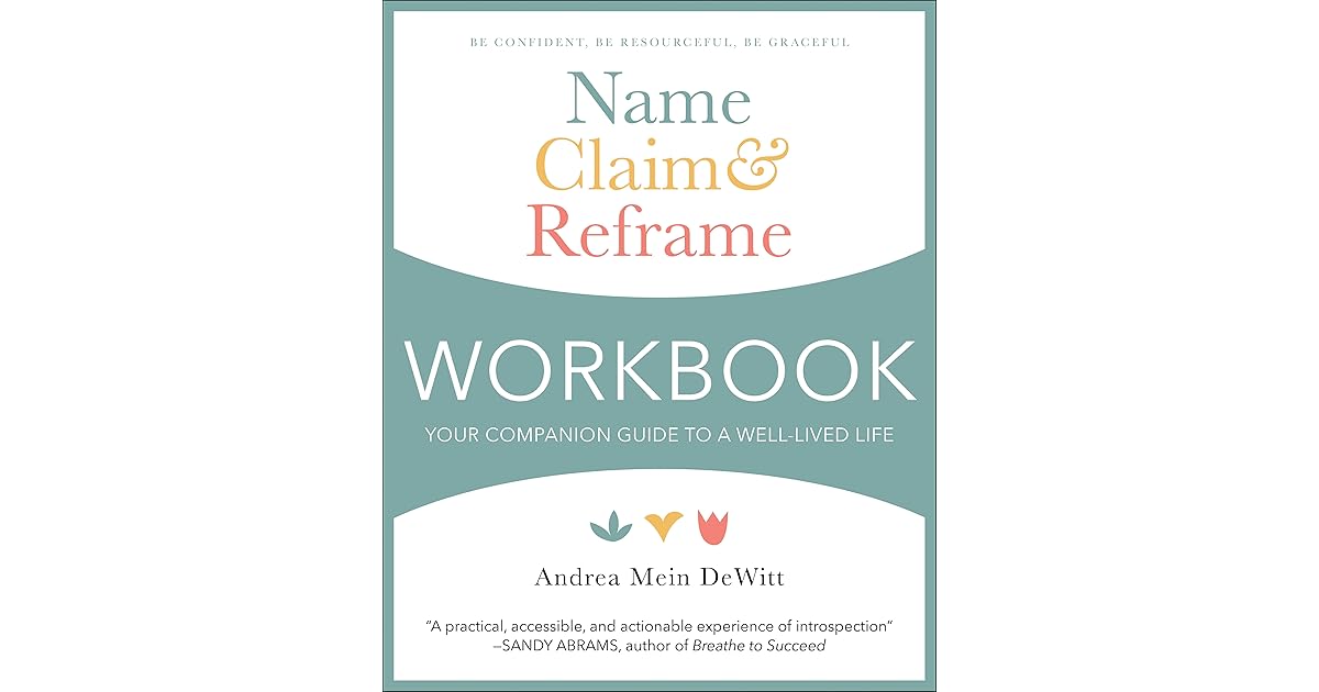 Book giveaway for Name, Claim & Reframe Workbook: Your Companion Guide ...