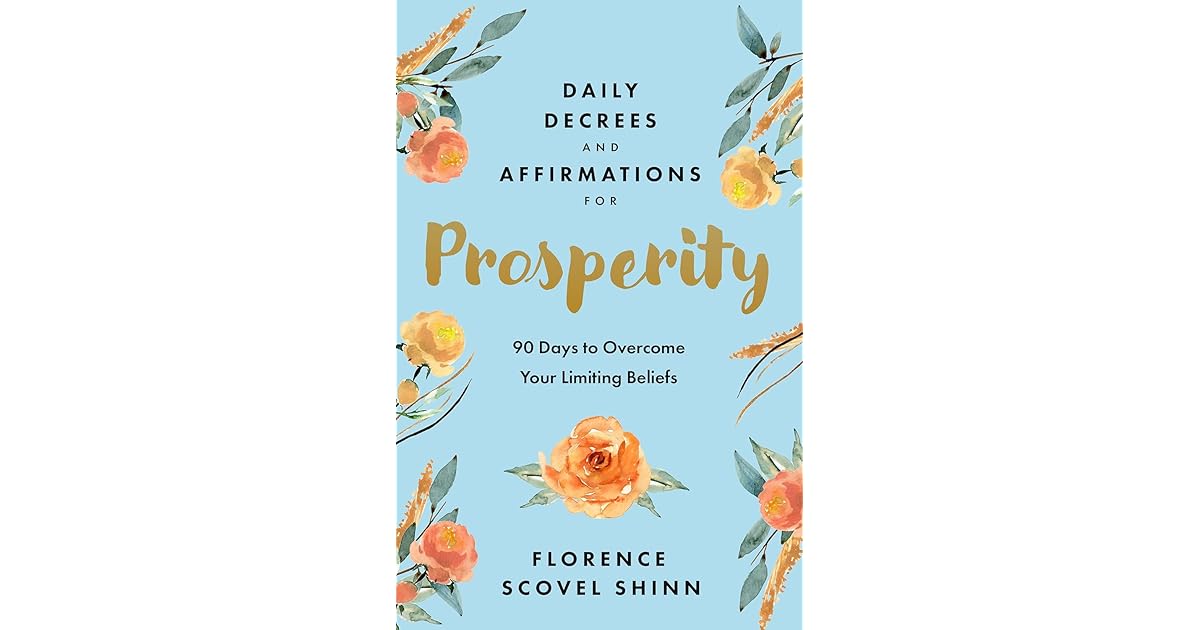 Book giveaway for Daily Decrees and Affirmations for Prosperity: 90 Days to Overcome Your ...