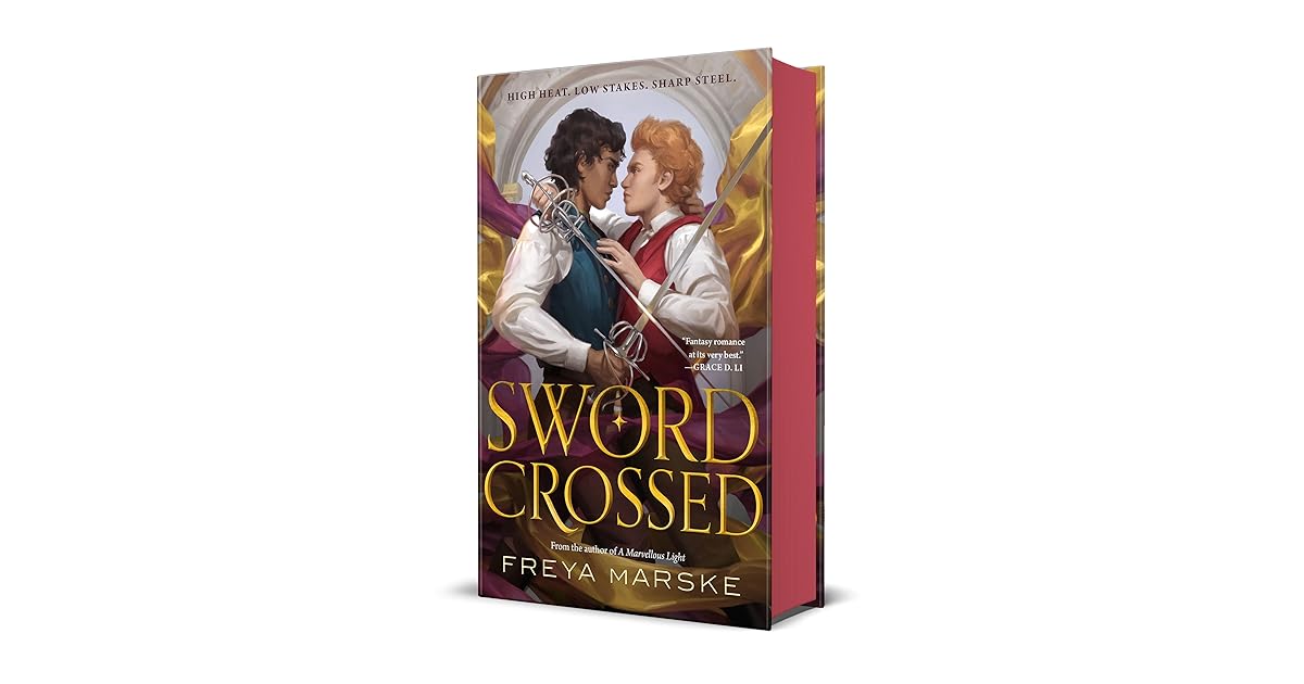 Book giveaway for Swordcrossed by Freya Marske Jun 02-Jul 01, 2024