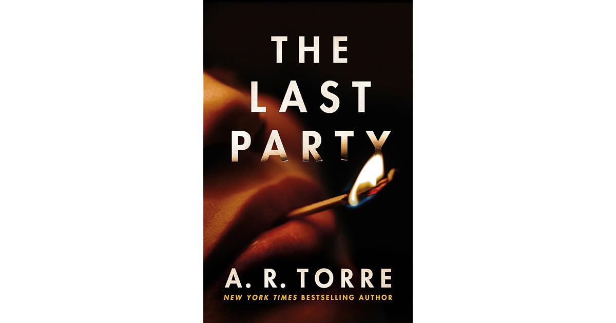 Book giveaway for The Last Party by A.R. Torre Jul 22-Aug 19, 2024