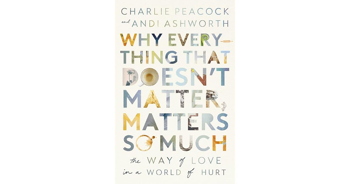 Book giveaway for Why Everything That Doesn't Matter, Matters So Much ...