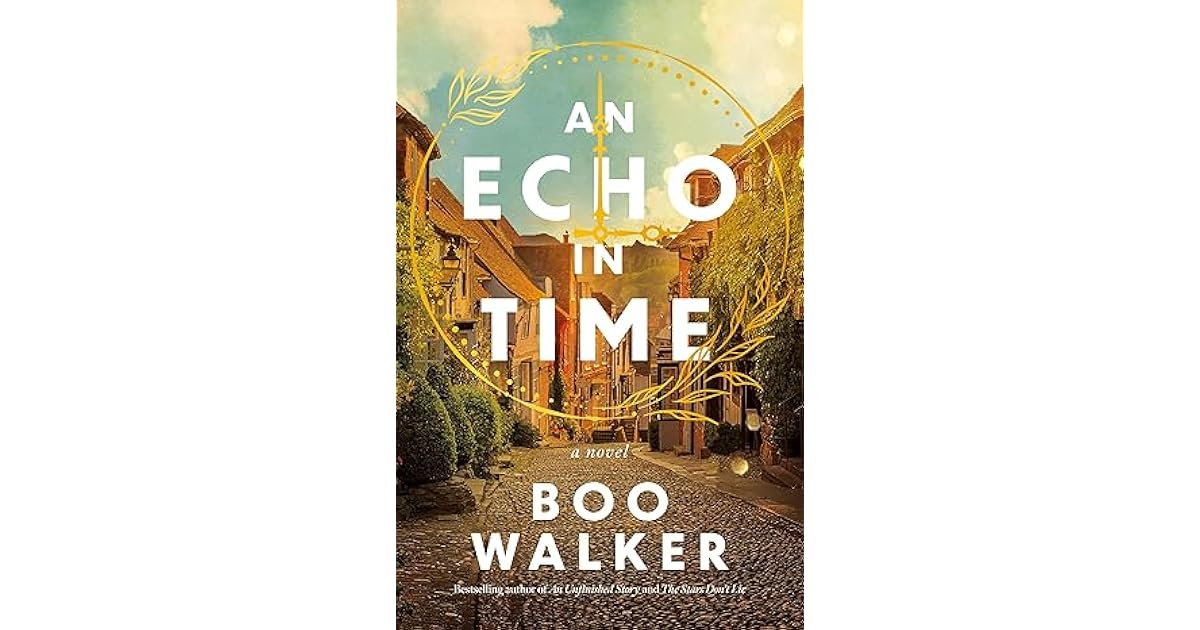 Book giveaway for An Echo in Time by Boo Walker Jul 22-Aug 19, 2024