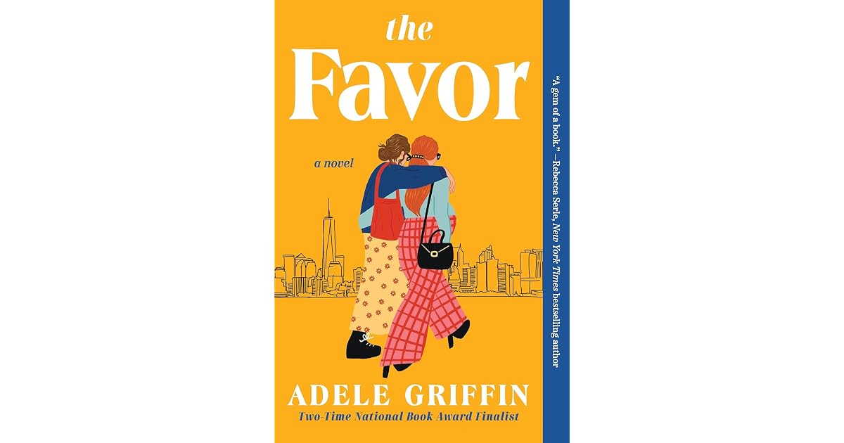 Book giveaway for The Favor by Adele Griffin Apr 14-May 14, 2024