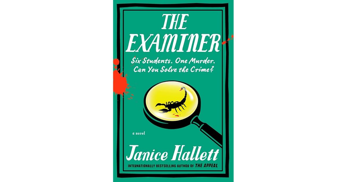 Book giveaway for The Examiner by Janice Hallett Jul 01-Jul 17, 2024