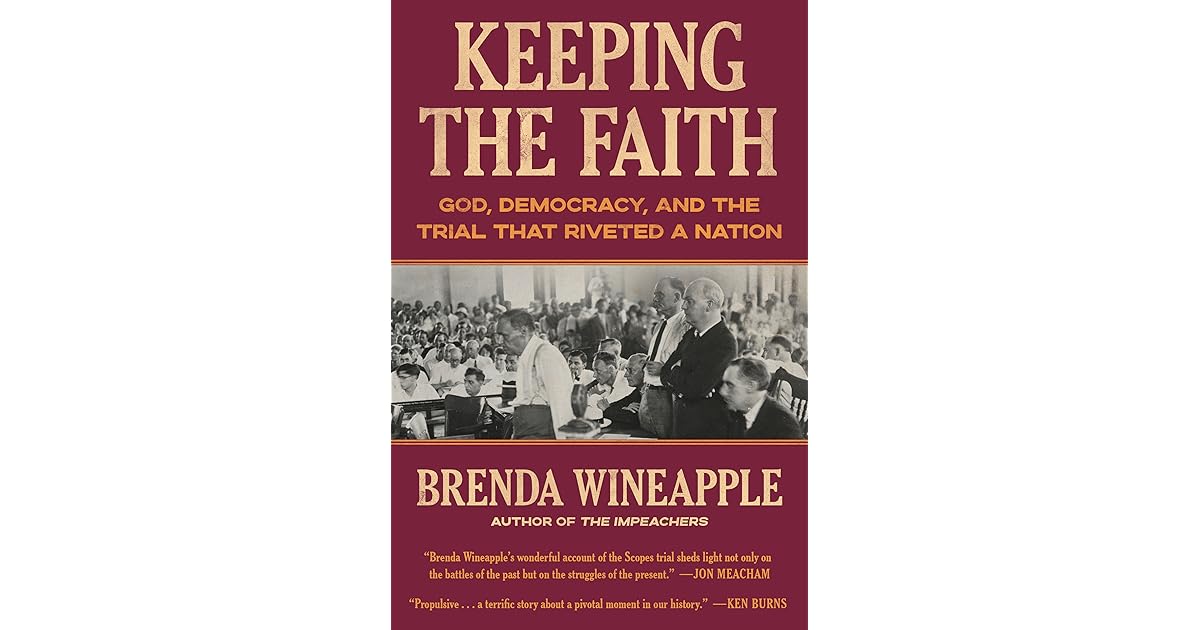 Book giveaway for Keeping the Faith: God, Democracy, and the Trial That ...
