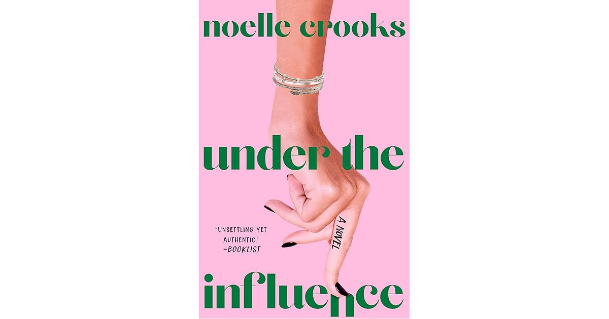 Book giveaway for Under the Influence by Noelle Crooks Jul 22-Aug 05, 2024