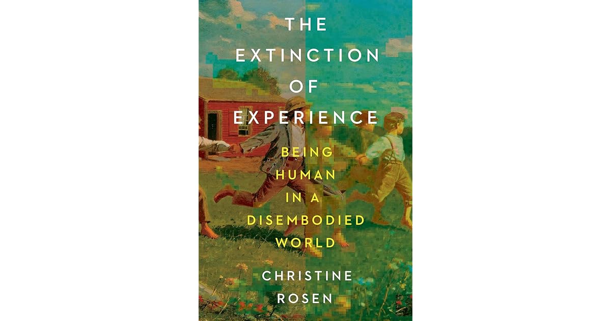 Book giveaway for The Extinction of Experience: Being Human in a ...