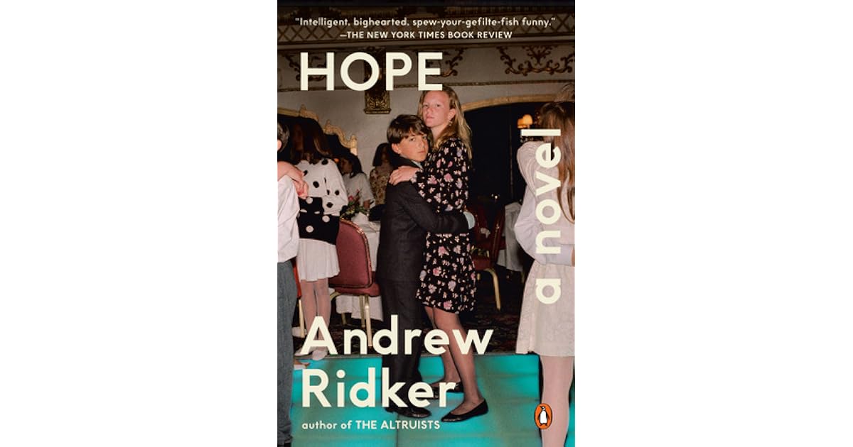 Book giveaway for Hope by Andrew Ridker Jun 04-Jun 25, 2024