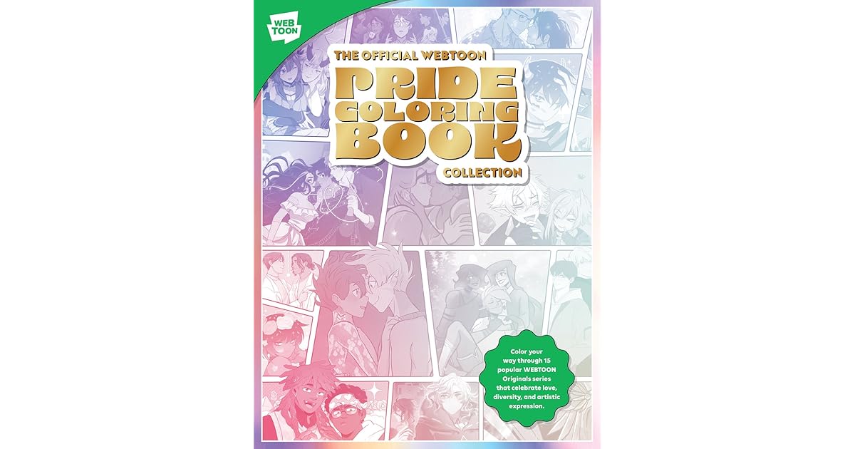 Book Giveaway For The Official Webtoon Pride Coloring Book Collection