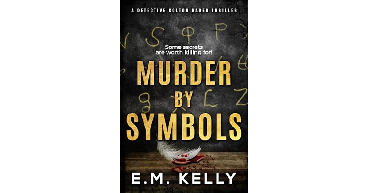 Book giveaway for Murder By Symbols by E.M. Kelly Feb 17-Mar 17, 2025