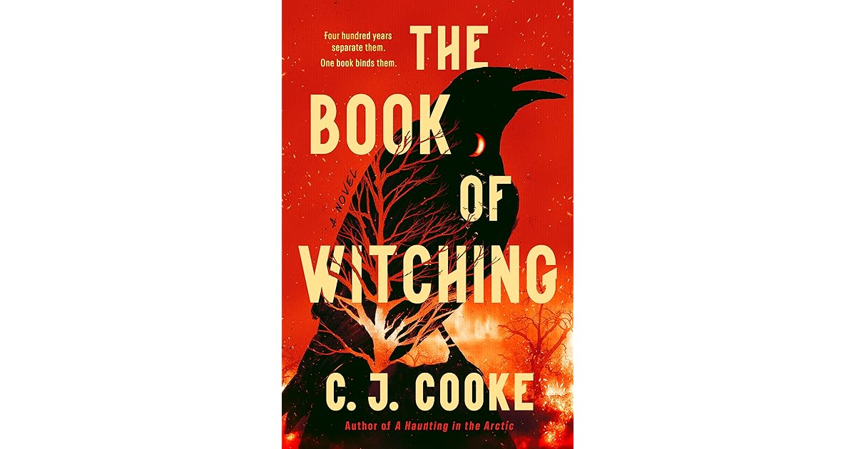 Book giveaway for The Book of Witching by C.J. Cooke Aug 13-Sep 10, 2024