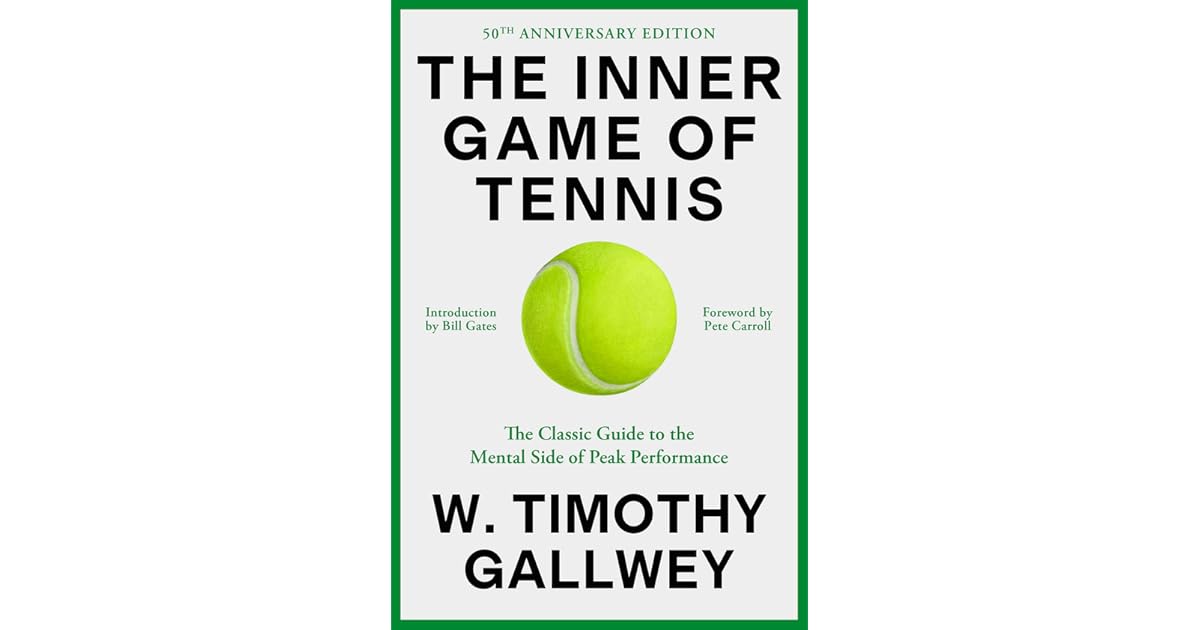 Book giveaway for The Inner Game of Tennis: The Classic Guide to Peak ...