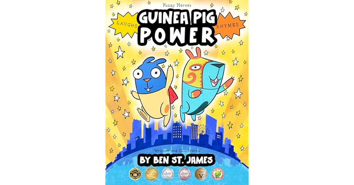 Book giveaway for Guinea Pig Power: Fuzzy Heroes by Ben St. James Jun ...