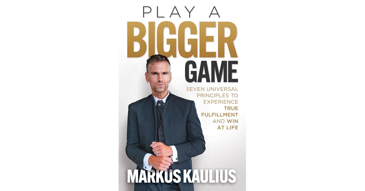 Book giveaway for Play a Bigger Game: Seven Universal Principles to ...