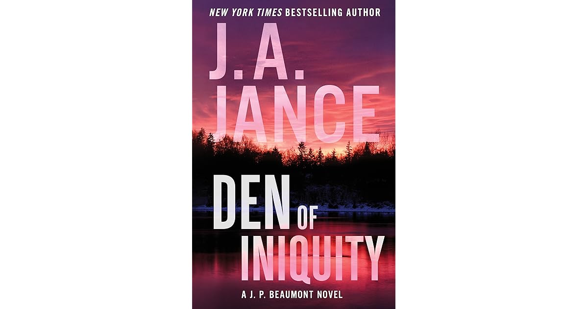 Book giveaway for Den of Iniquity (J.P. Beaumont, #26) by J.A. Jance ...