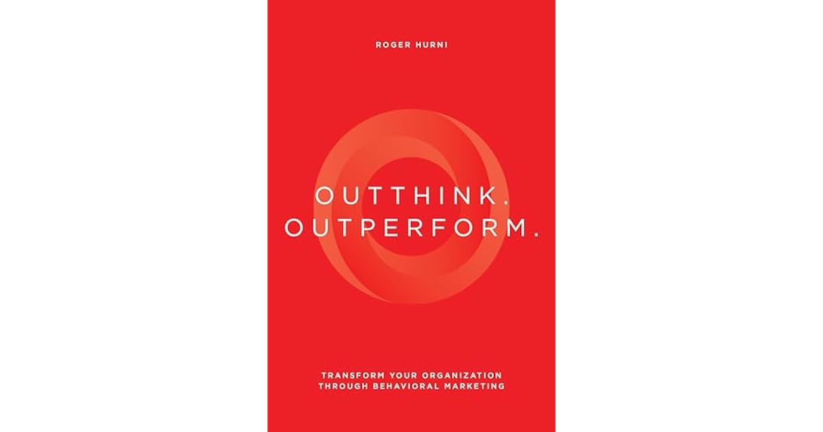 Book giveaway for Outthink, Outperform: Transform Your Organization ...
