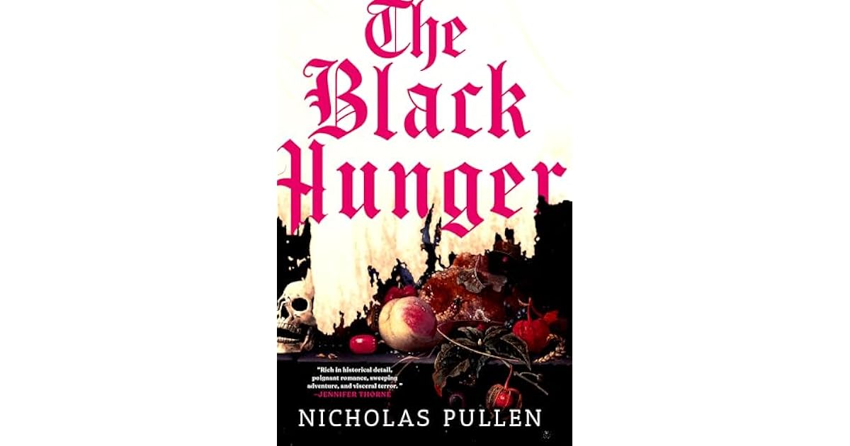 Book giveaway for The Black Hunger by Nicholas Pullen Oct 04-Oct 11, 2024