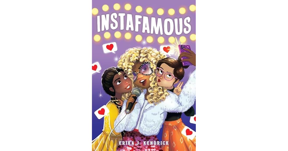 Book giveaway for Instafamous by Erika J. Kendrick Jul 19-Aug 18, 2024