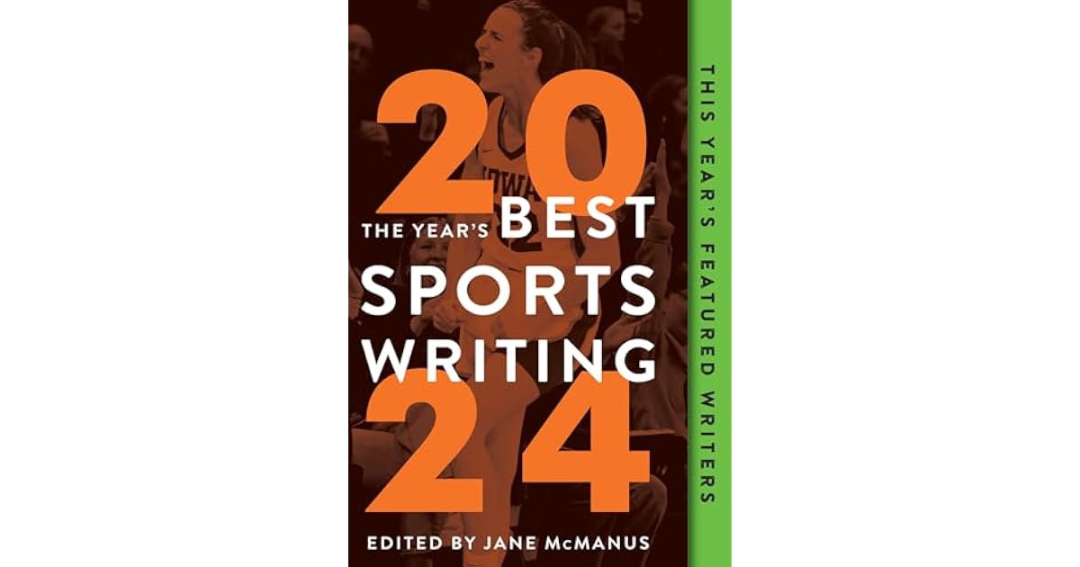 Book giveaway for The Year's Best Sports Writing 2024 by Jane McManus ...