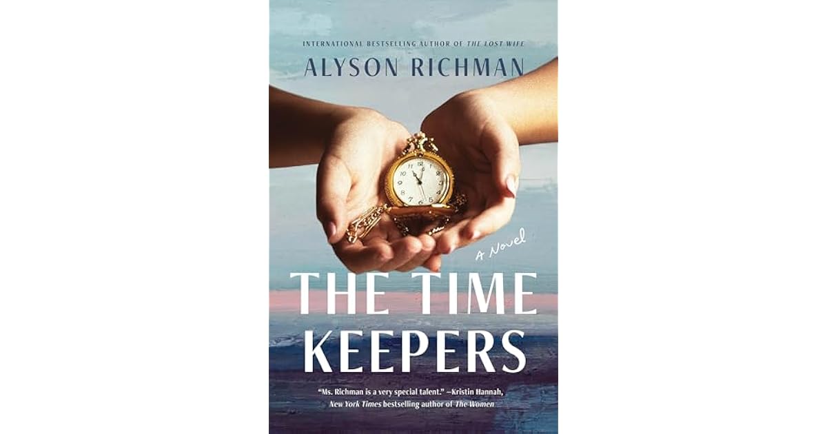 Book giveaway for The Time Keepers by Alyson Richman Aug 12-Sep 09, 2024