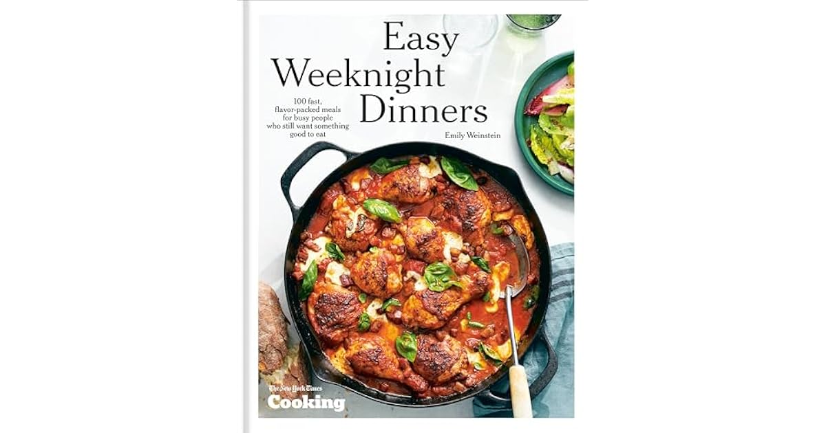 Book giveaway for Easy Weeknight Dinners: 100 Fast, Flavor-Packed Meals ...