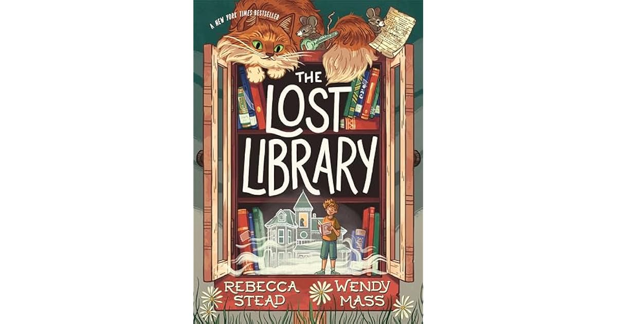 Book giveaway for The Lost Library by Rebecca Stead Jan 27-Feb 24, 2025