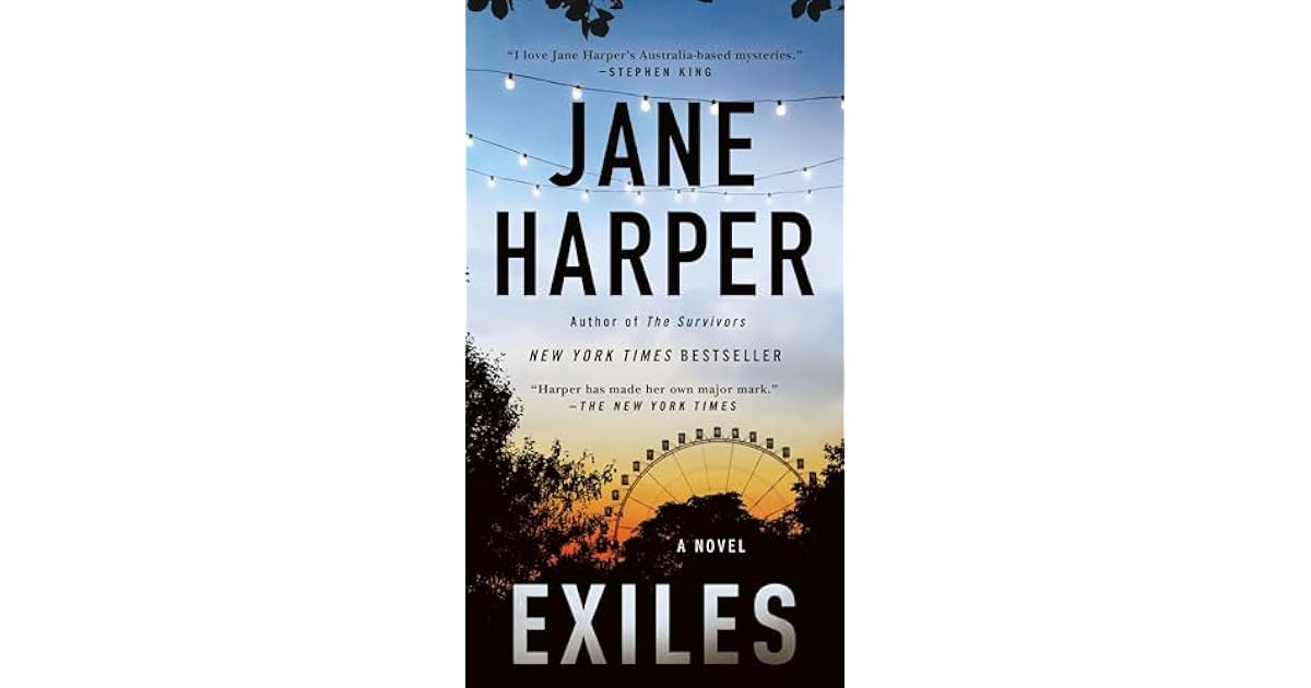 Book giveaway for Exiles by Jane Harper Mar 18-Mar 25, 2025