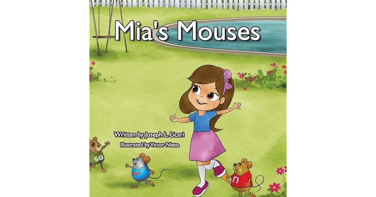 Book giveaway for Mia's Mouses by Joseph L. Licari Nov 16-Dec 15, 2024