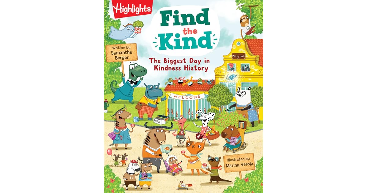 Book giveaway for Find the Kind: The Biggest Day in Kindness History by ...