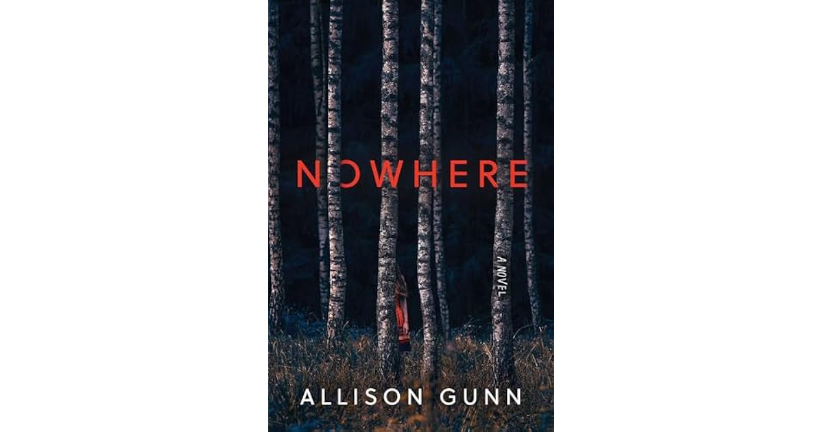 Book giveaway for Nowhere by Allison Gunn Jan 17-Feb 16, 2025