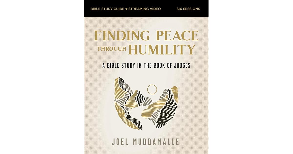 Book giveaway for Finding Peace through Humility: A Bible Study in the ...