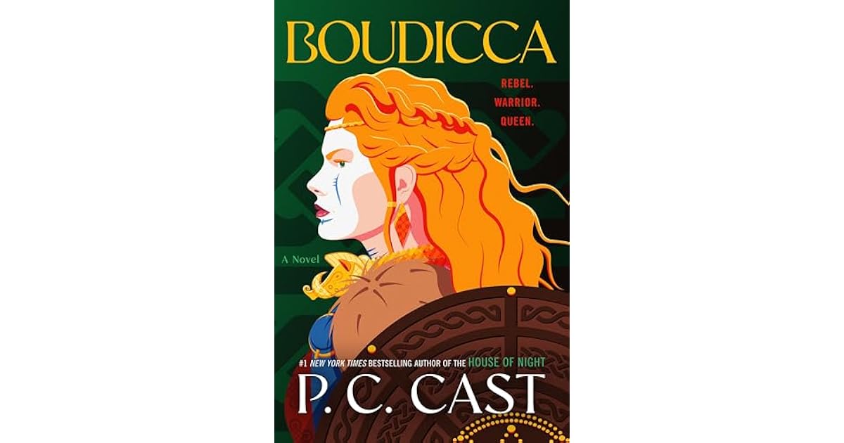 Book giveaway for Boudicca by P.C. Cast Oct 12-Nov 03, 2024