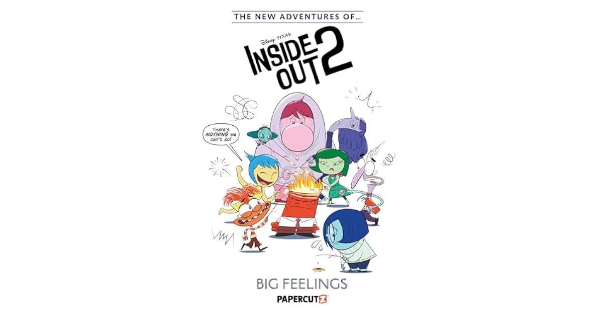 Book giveaway for The New Adventures of Disney Pixar Inside Out 2, Vol ...
